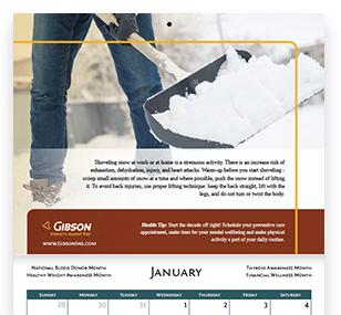 2020 Safety & Health Calendar