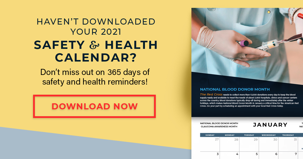 2021 Safety & Health Calendar